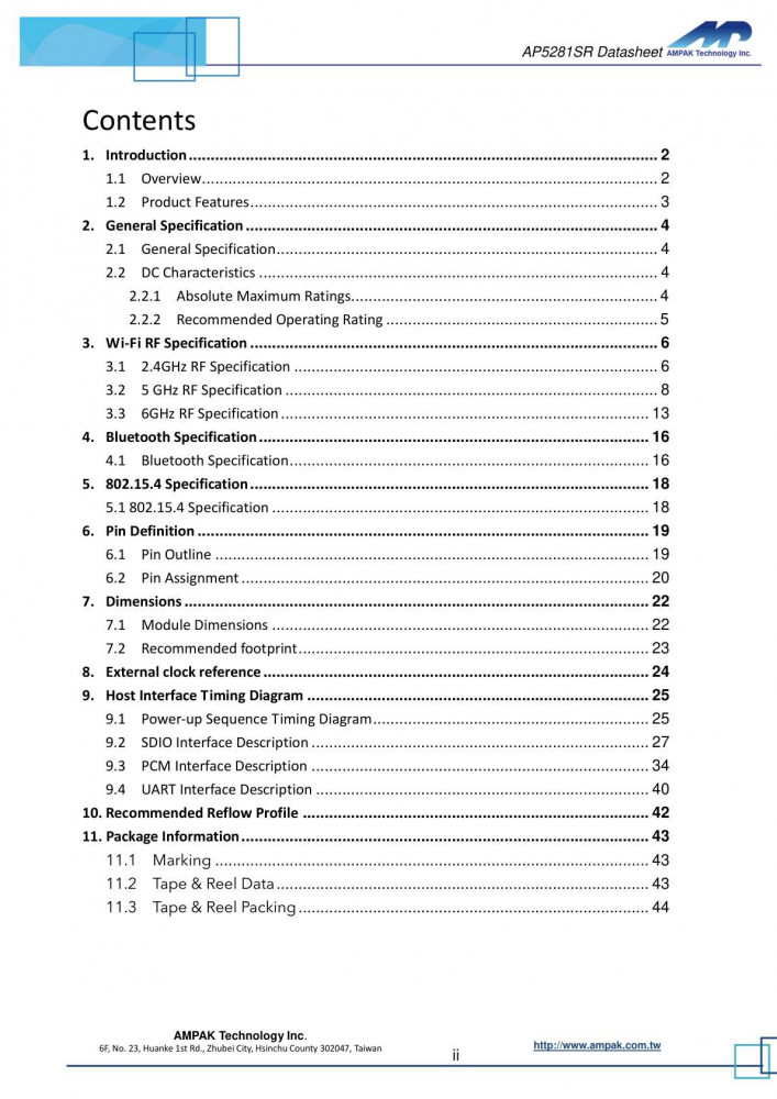 AP5281SR datasheet page 4