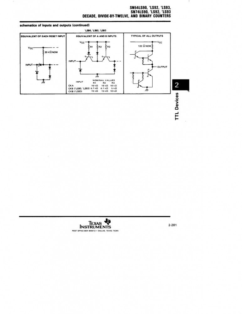 54LS92 datasheet page 6