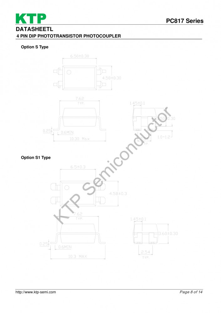 PC817 datasheet page 8