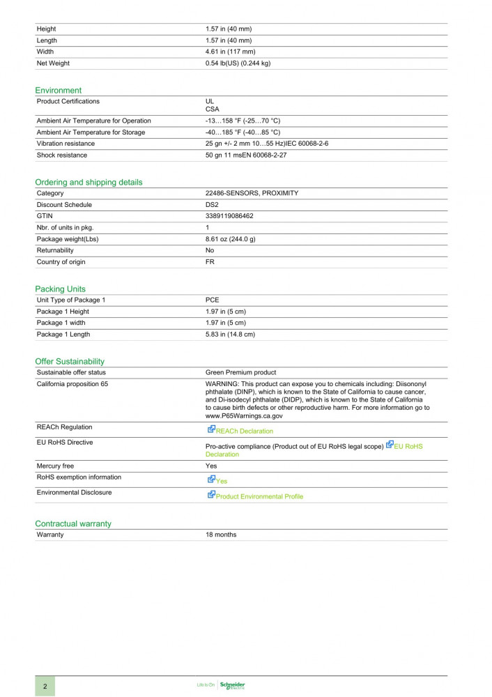 XS9C4A1NCG13 technical document page 2