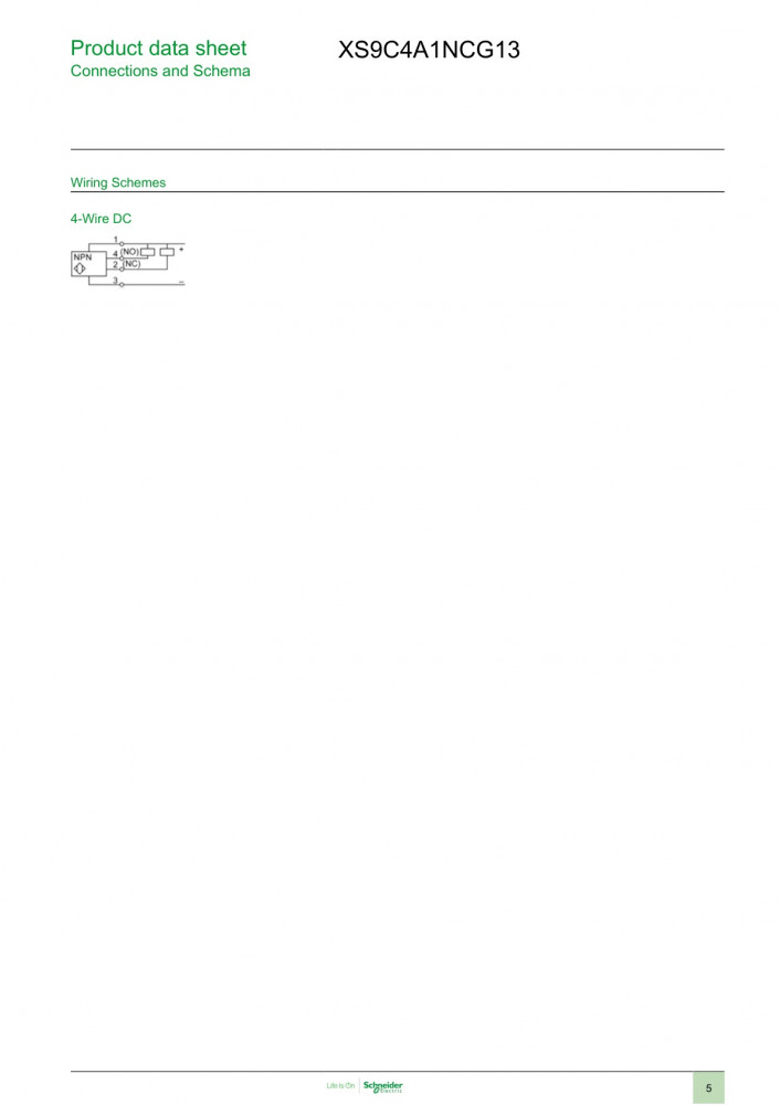 XS9C4A1NCG13 technical document page 5