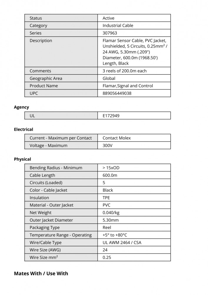 Product document preview, page 2
