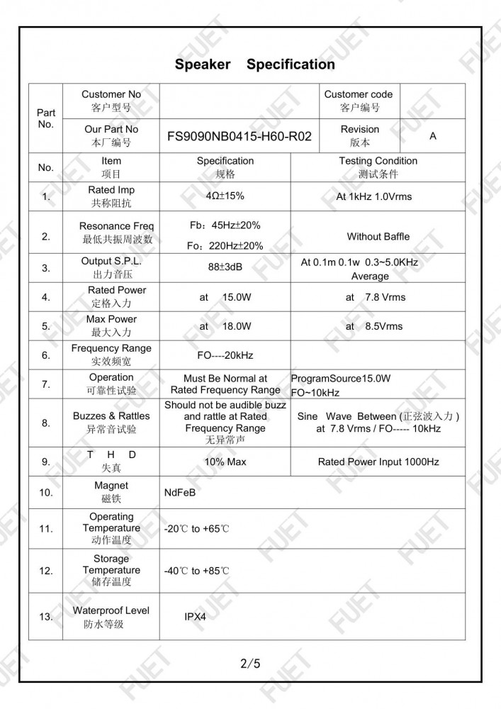 FS9090NB0415-H60-R02 approval document page 3
