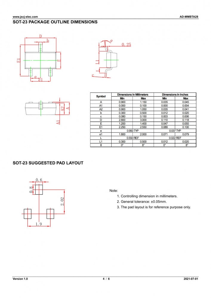 AD-MMBTA28 datasheet page 4
