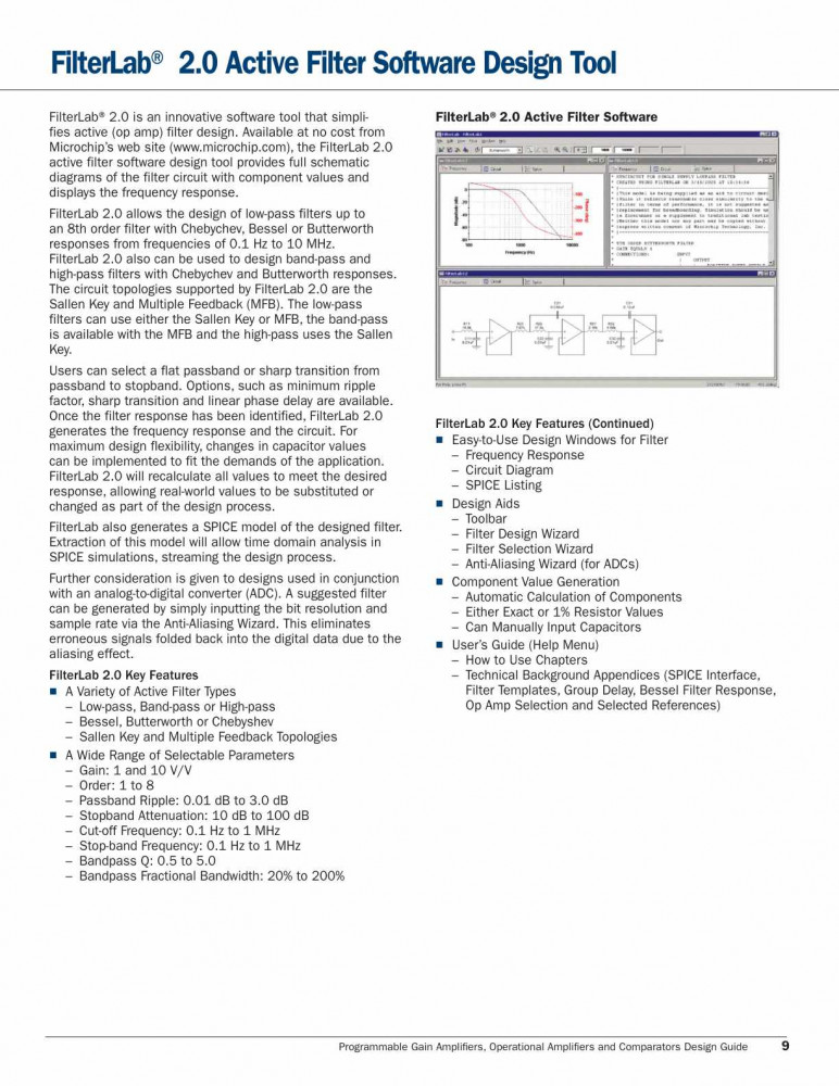 MCP6S2XEV technical document page 9