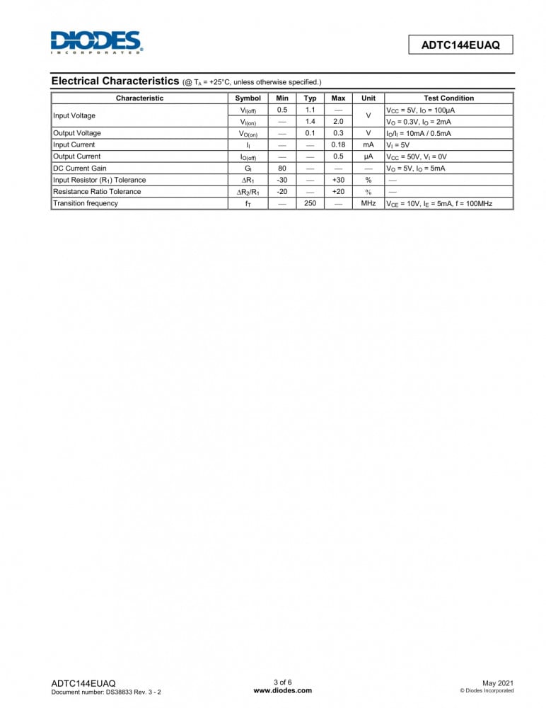ADTC144EUAQ-13 datasheet page 3