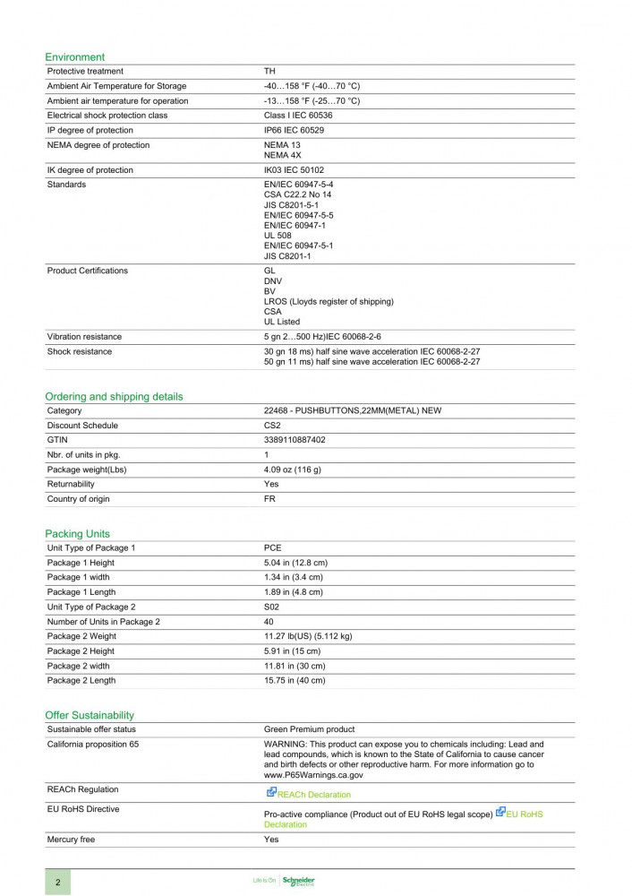 XD4PA12 technical document page 2