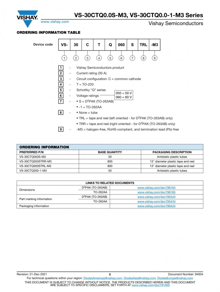 VS-30CTQ060 datasheet page 5