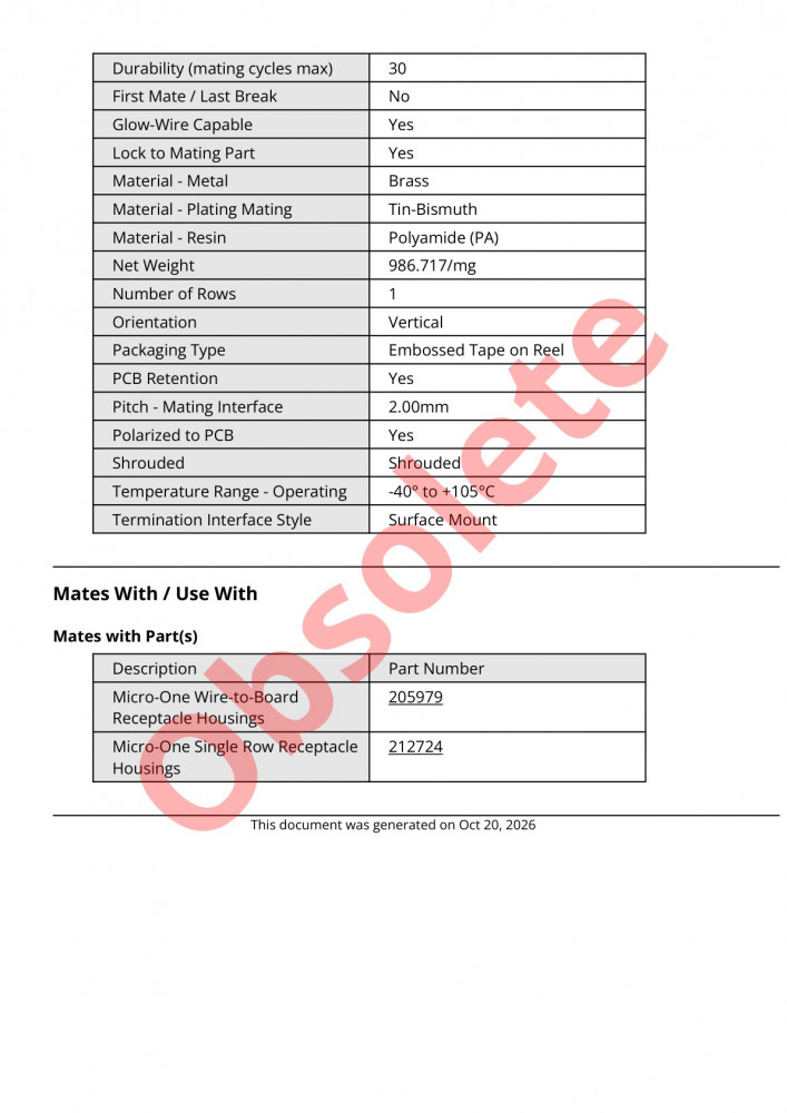 MOLEX 2170630054 product document image 3