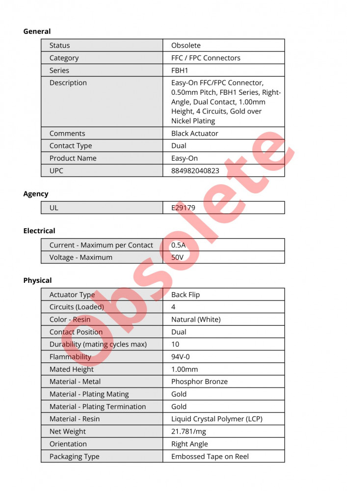 5034800400 technical document page 2