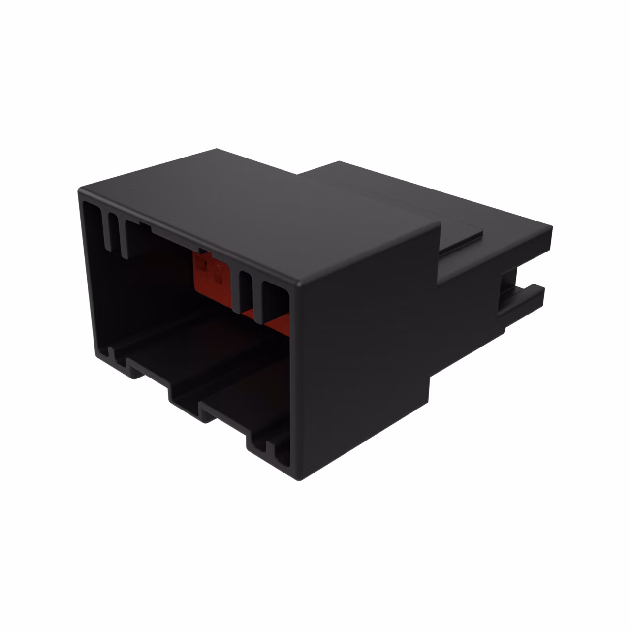 2.54mm Pitch, 0.64mm Width H-DAC 64 High Density Automotive Crimp Housing, Dual Row, 16 Circuits, Polarization Option #2, Black for sale