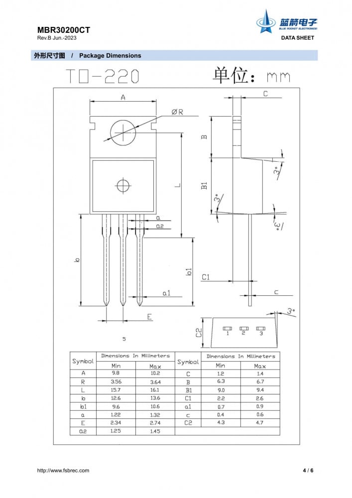 MBR30200CT datasheet page 4