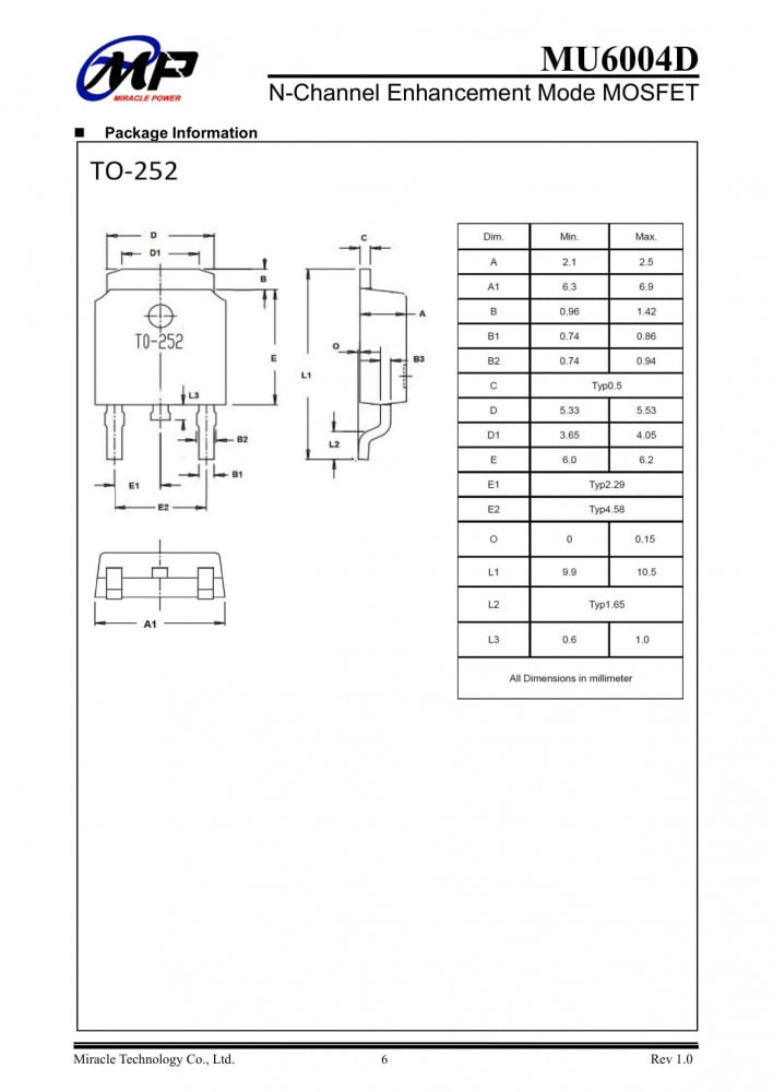 MU6004D datasheet page 6