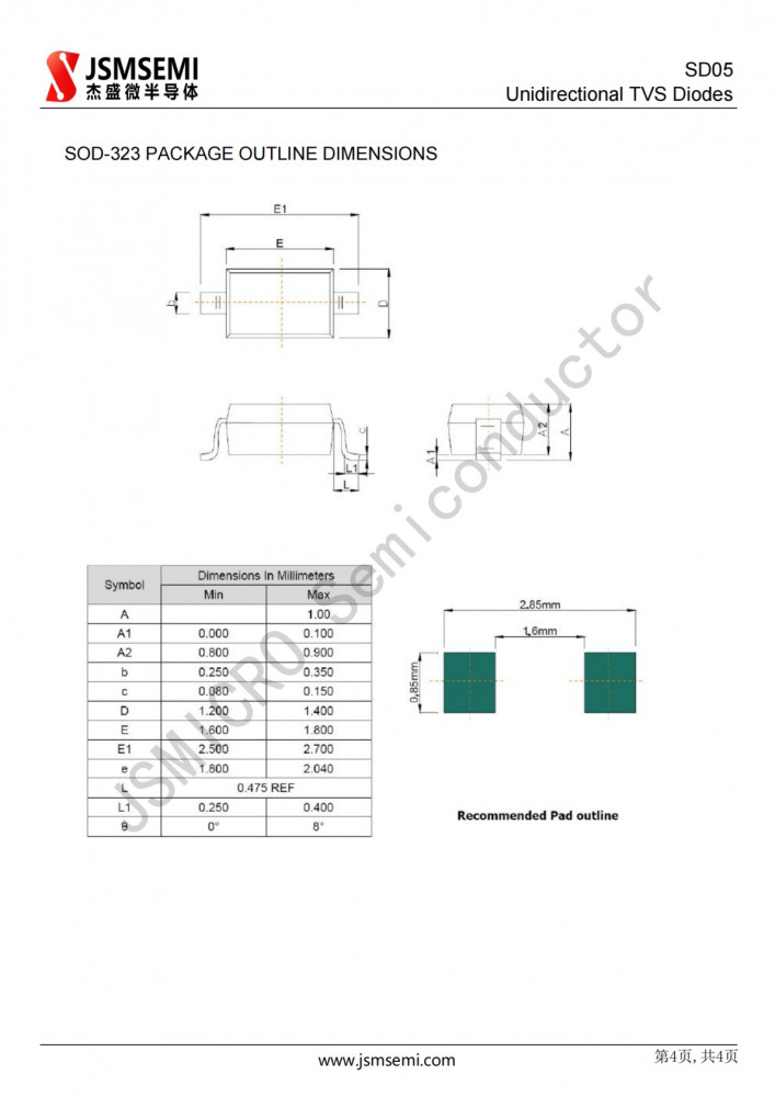 JSMSEMI SD05 datasheet page 4