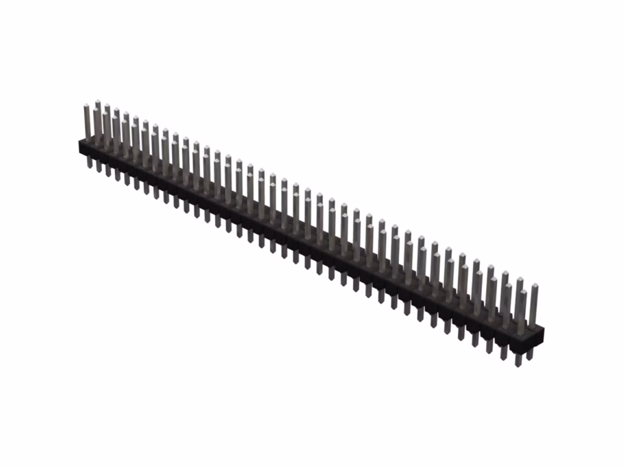 C-Grid Header, 2.54mm Pitch, Through Hole, Dual Row, Vertical, 76 Circuits, 2.54µm Tin (Sn) Plating, Bag Packaging, Lead-Free for sale