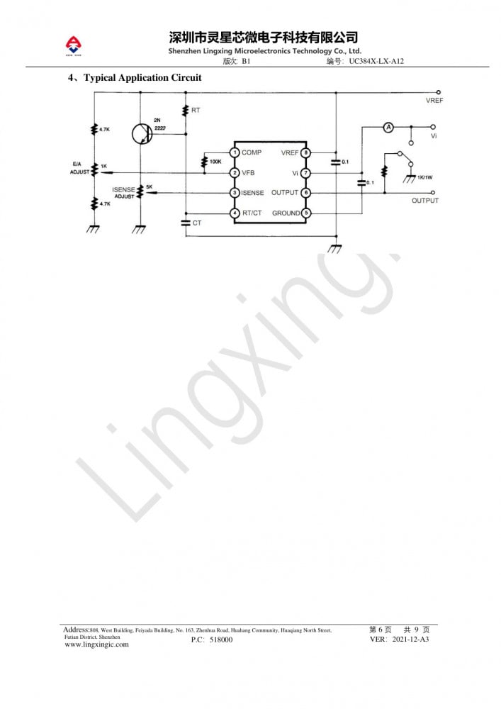 UC3845BD(LX) datasheet page 6