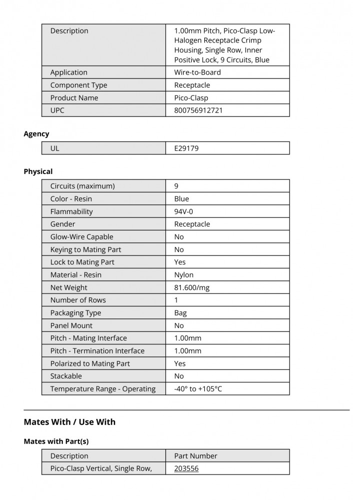 5013300934 technical document page 2