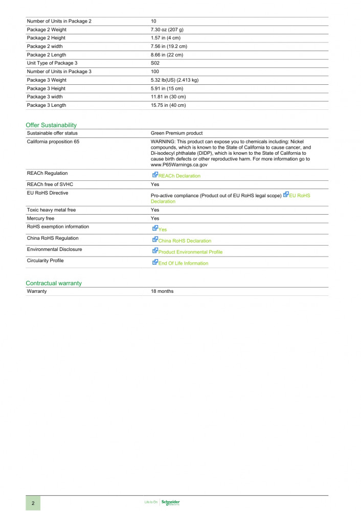 ZA2BD3 technical document page 2