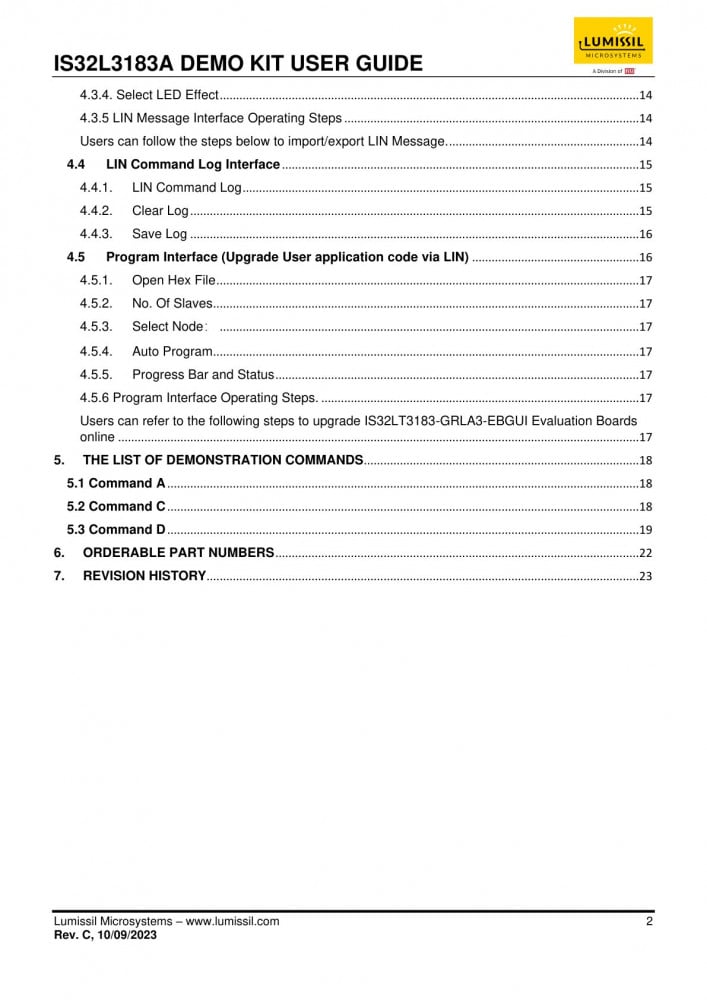 IS32LT3183A document page 2