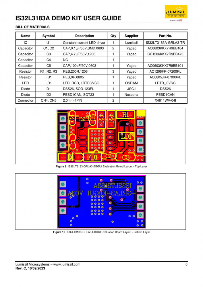 IS32LT3183A document page 6