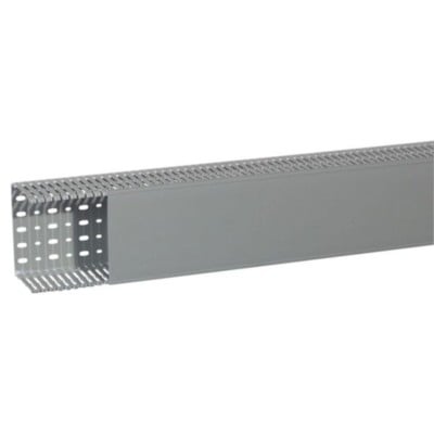 Cable ducting (base + cover) Transcab - 25x40 mm - grey RAL 7030