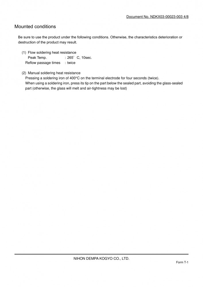 NC-18C datasheet page 4