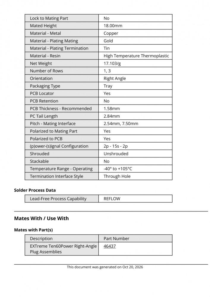 MOLEX 464371023 technical document image 3