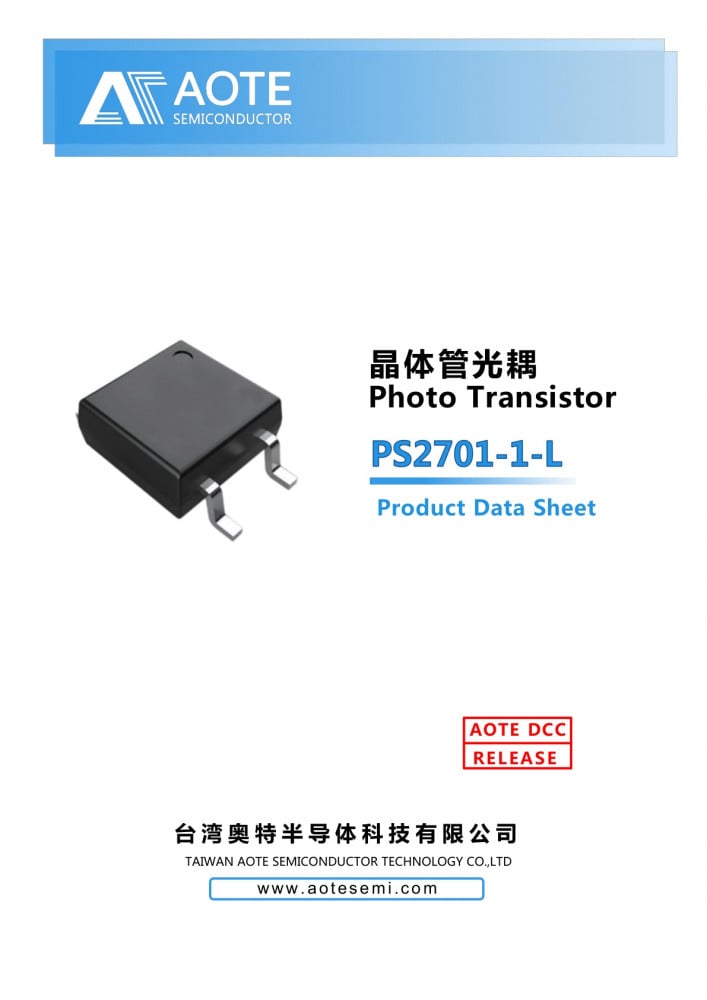 PS2701-1-L datasheet page 1