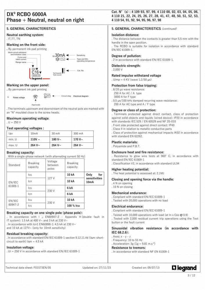 Technical document page 3