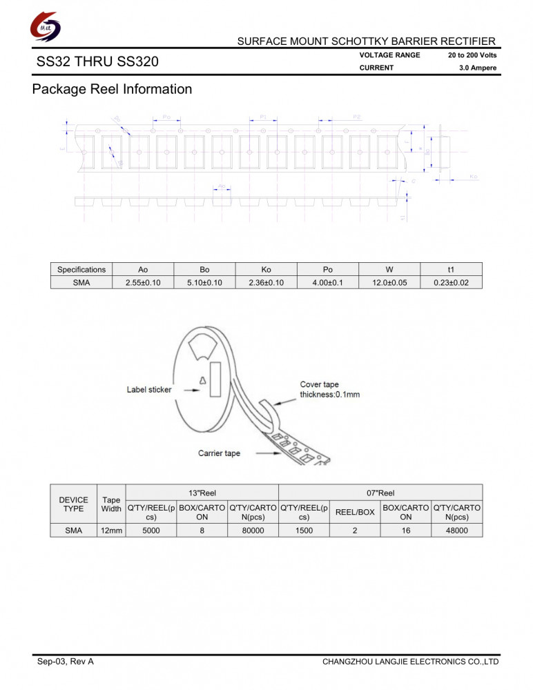 LangJie SS34 datasheet page 4