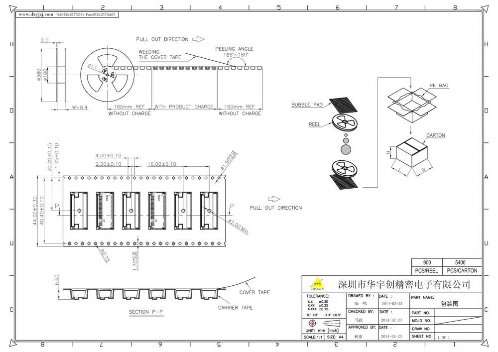 HOAUC HYCW22M-05NGFF-480B technical drawing page 4