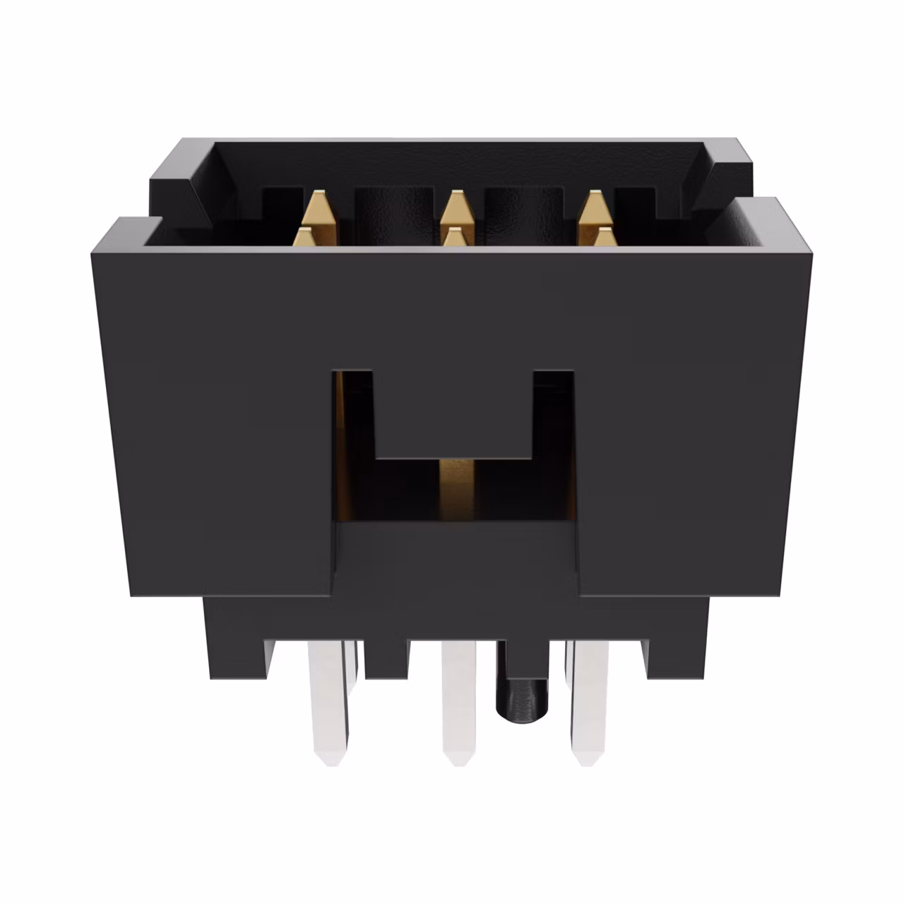 2.00mm Pitch, Milli-Grid PCB Header, Dual Row, Vertical, Through Hole, Shrouded, 6 Circuits, 0.38µm Gold (Au) Plating, 2.50mm Tail Length, Dual Side Slots, Center Friction Lock, with Peg, Tube for sale