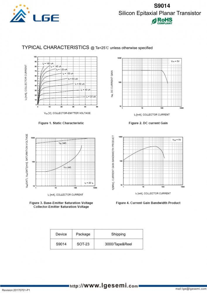 S9014 L6 datasheet page 3