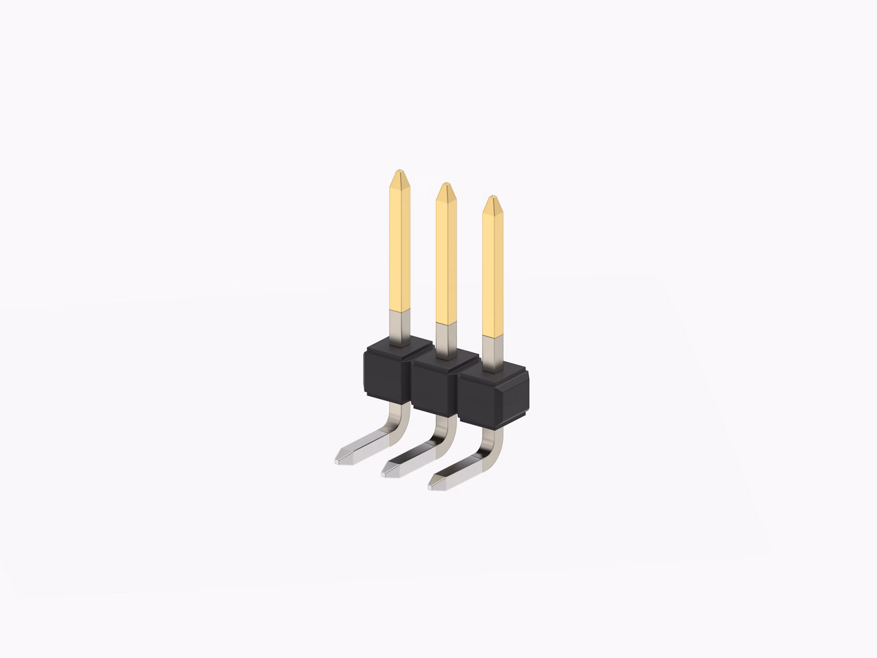 KK 254 Breakaway Header, Right-Angle Surface Mount Compatible, 5 Circuits, 0.38µm Gold (Au) Plating, Mating Pin Length 6.20mm, Bag