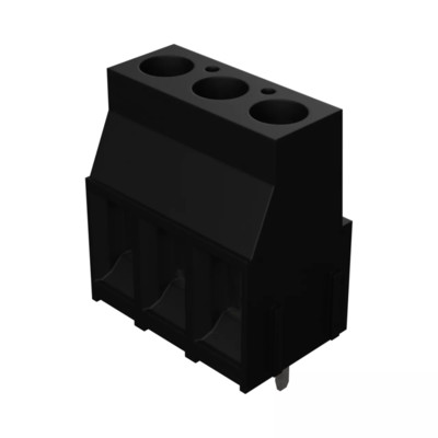 6.35mm Pitch Beau Eurostyle Fixed Mount PCB Terminal Block, Modular, 3 Circuits for sale
