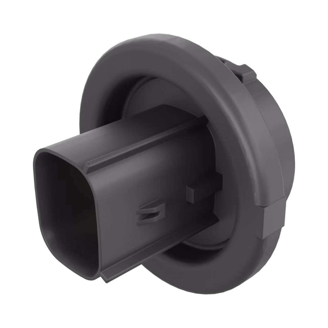 MX150 Male Connector Assembly, Bulkhead Twist-Lock, Mat-Sealed Compatible, Dual Row, 8 Circuits, Keying Option C, Dark Gray for sale