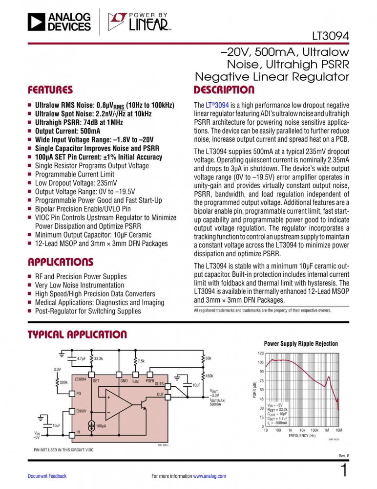 DC2624A technical document page 1
