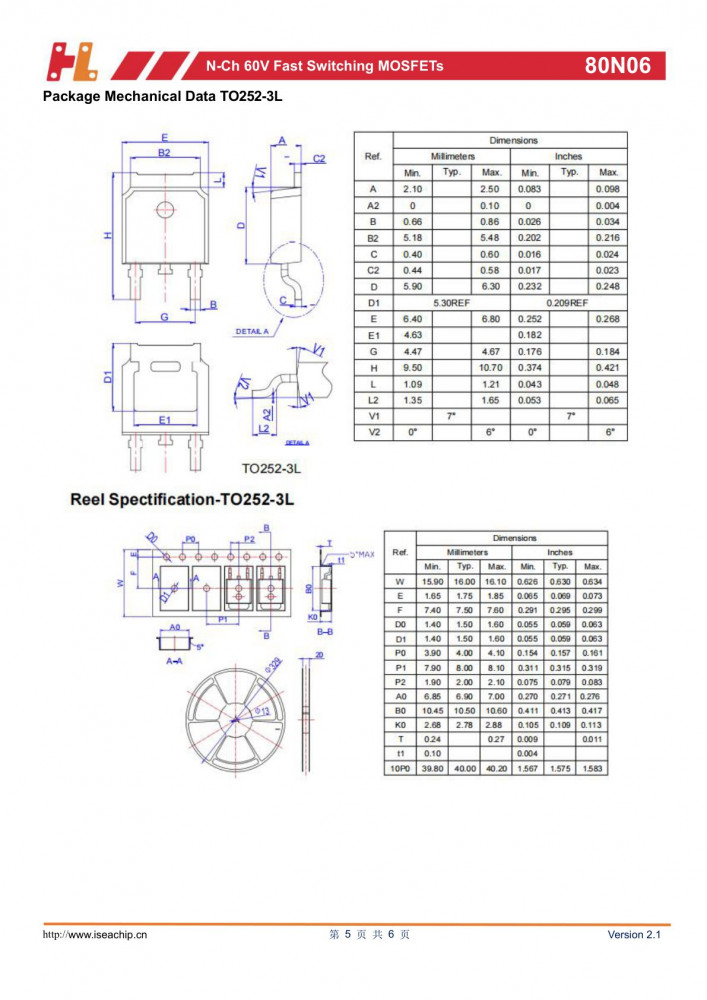 80N06 datasheet page 5