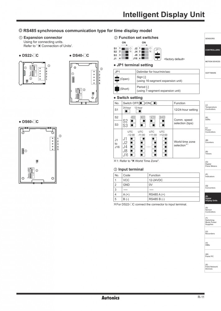 DS/DA Series document page 6