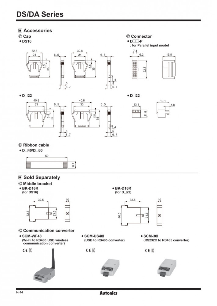 DS/DA Series document page 9