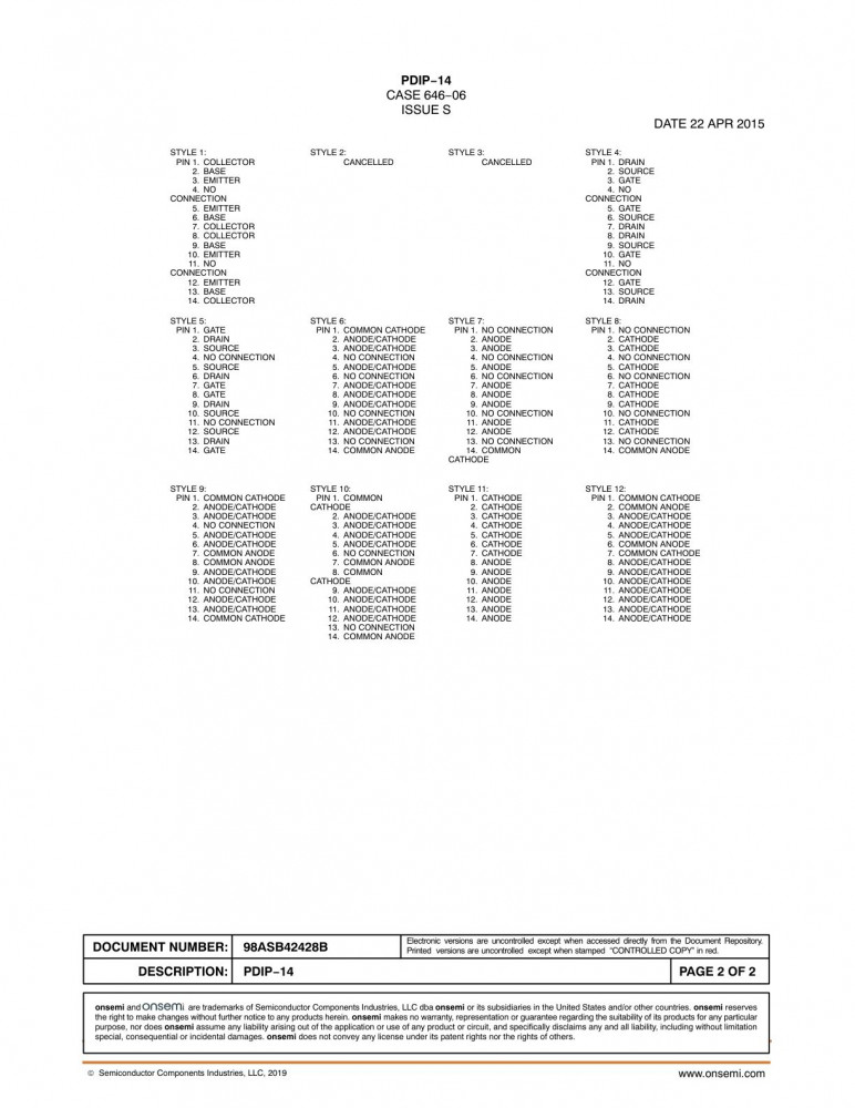 LM2901S datasheet page 7