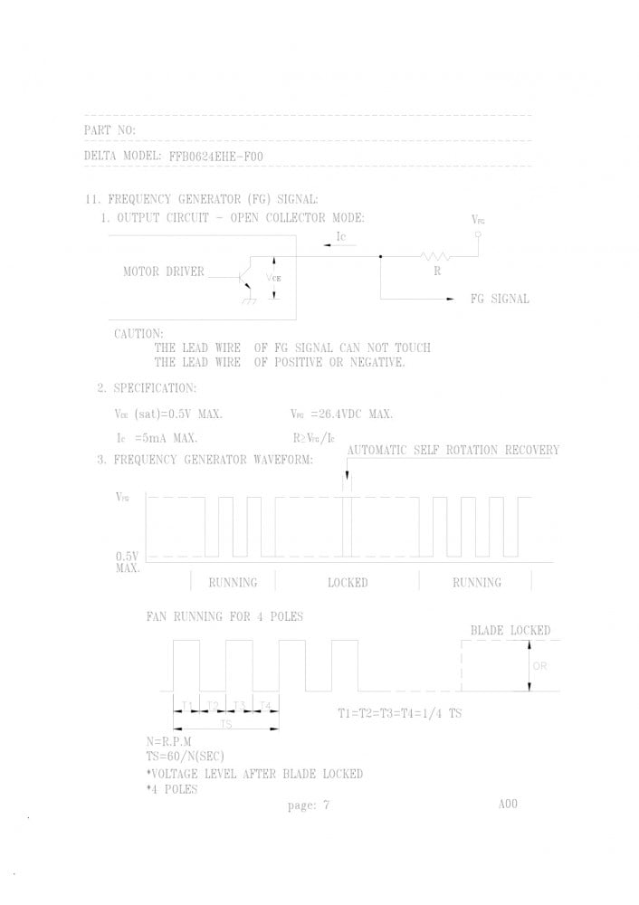 FFB0624EHE-F00 approval specification page 8
