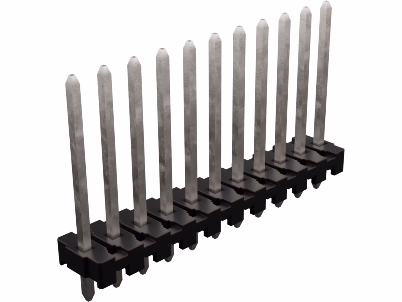 KK 396 Breakaway Header, Vertical, 11 Circuits, Matte Tin (Sn) Plating, Pin Length 26.21mm (1.032