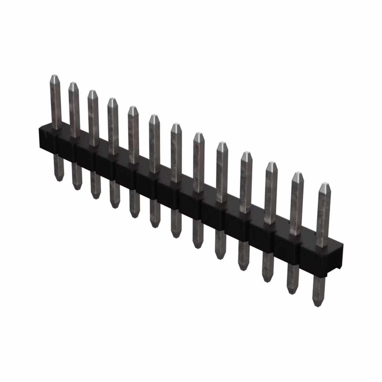 2.00mm Pitch Milli-Grid Header, Vertical, Through Hole, Breakaway, 13 Circuits, 2.50µm Tin (Sn) Plating, Mating Pin Length 4.00mm, Tail Length 2.70mm, Lead-Free for sale