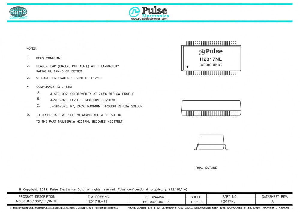 H2017NL technical drawing page 1
