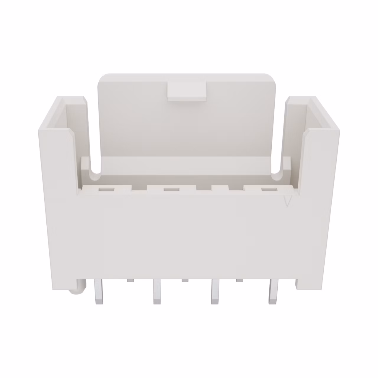 Appli-Mate RAST 2.5 Header, Vertical, 7 Circuits, Tin (Sn) Plating, Glow-Wire Capable, Positioning Keys B, E and G Blocked, with Latch, Natural for sale