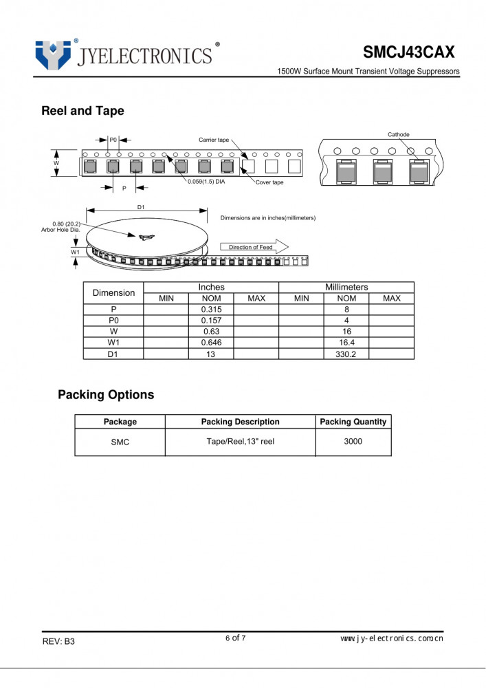 SMCJ series datasheet page 6