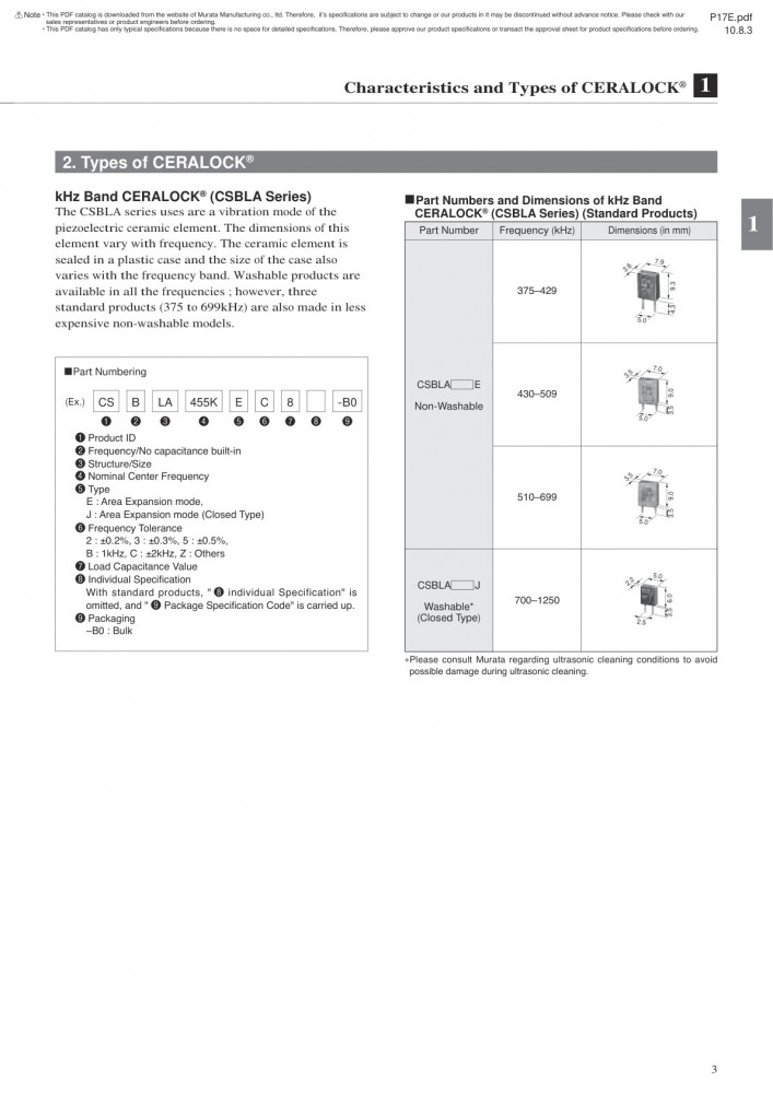 CERALOCK application manual page 5
