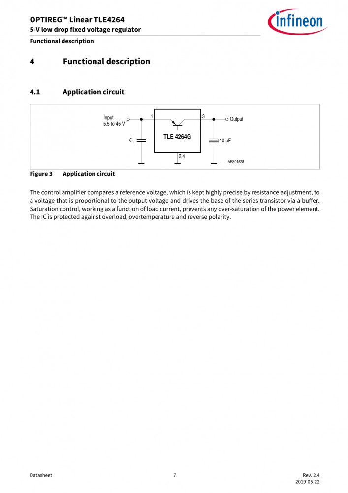 TLE4264G datasheet page 7