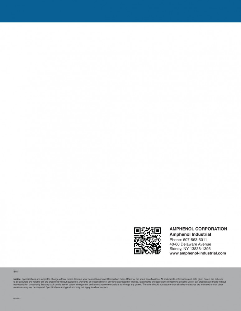 Amphenol RAD-11-50 documentation page 6